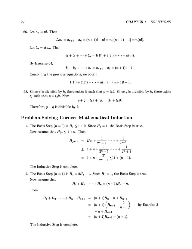 Matematicas discretas johnsonbaugh - 6ed (sol) | PDF