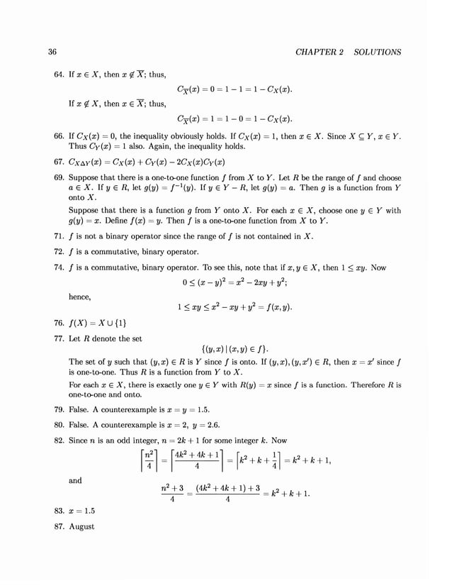 Matematicas discretas johnsonbaugh - 6ed (sol) | PDF