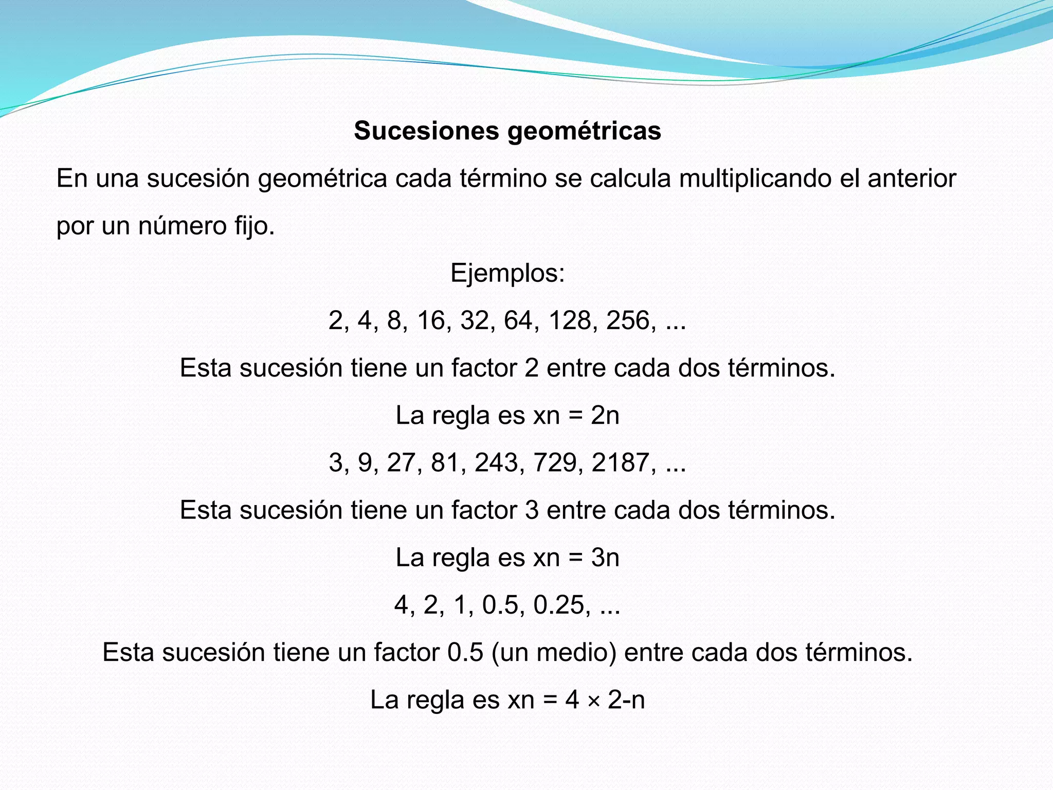 Matematica sucesiones | PPT