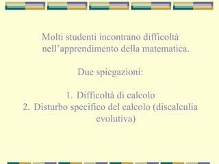 Matematica | PPT