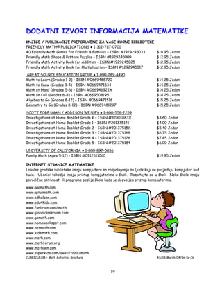 Matematicki prirucnik | PDF