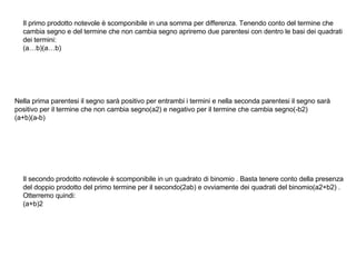 Vari metodi di scomposizione | PPT