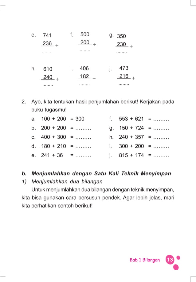 Matematika kelas 3 SD | PDF