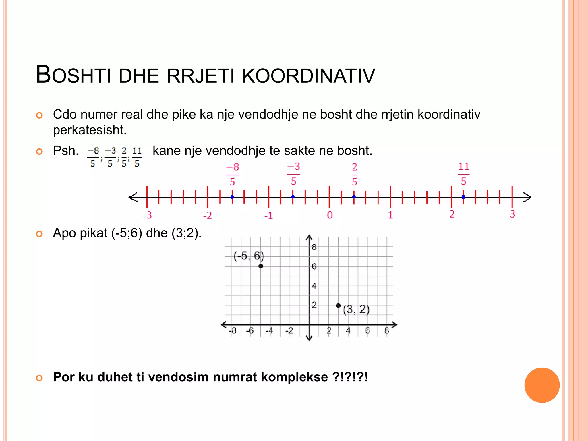 Matematika e avancuar; numri kompleks | PPTX