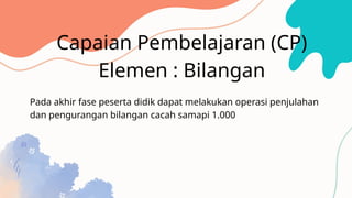 MATEMATIKA FASE B PENGURANGAN BIL CACAH .pptx