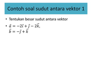 Matematika dasar vektor SMA | PDF