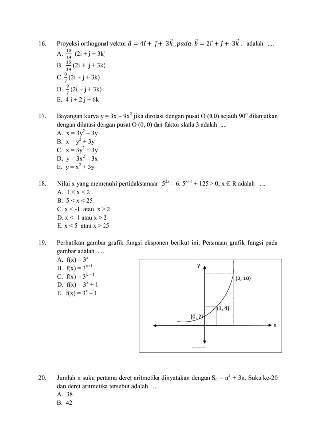 Matematika sma-un-2012-paket-d-ipa | PDF