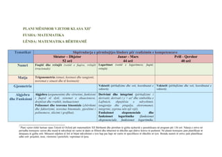 Matematika 12 - Plani mesimor.docMatematika 12 - Plani mesimor.doc