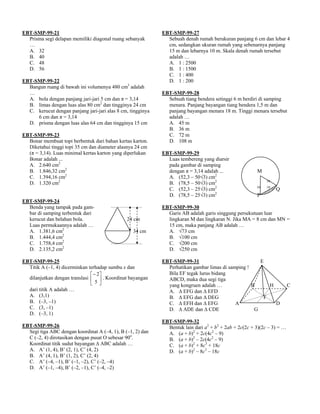 Matematika 1999 | PDF