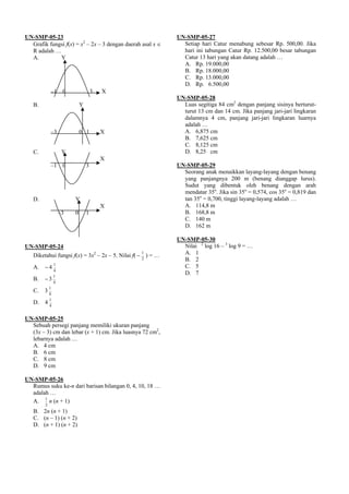 Matematika 2005 | PDF