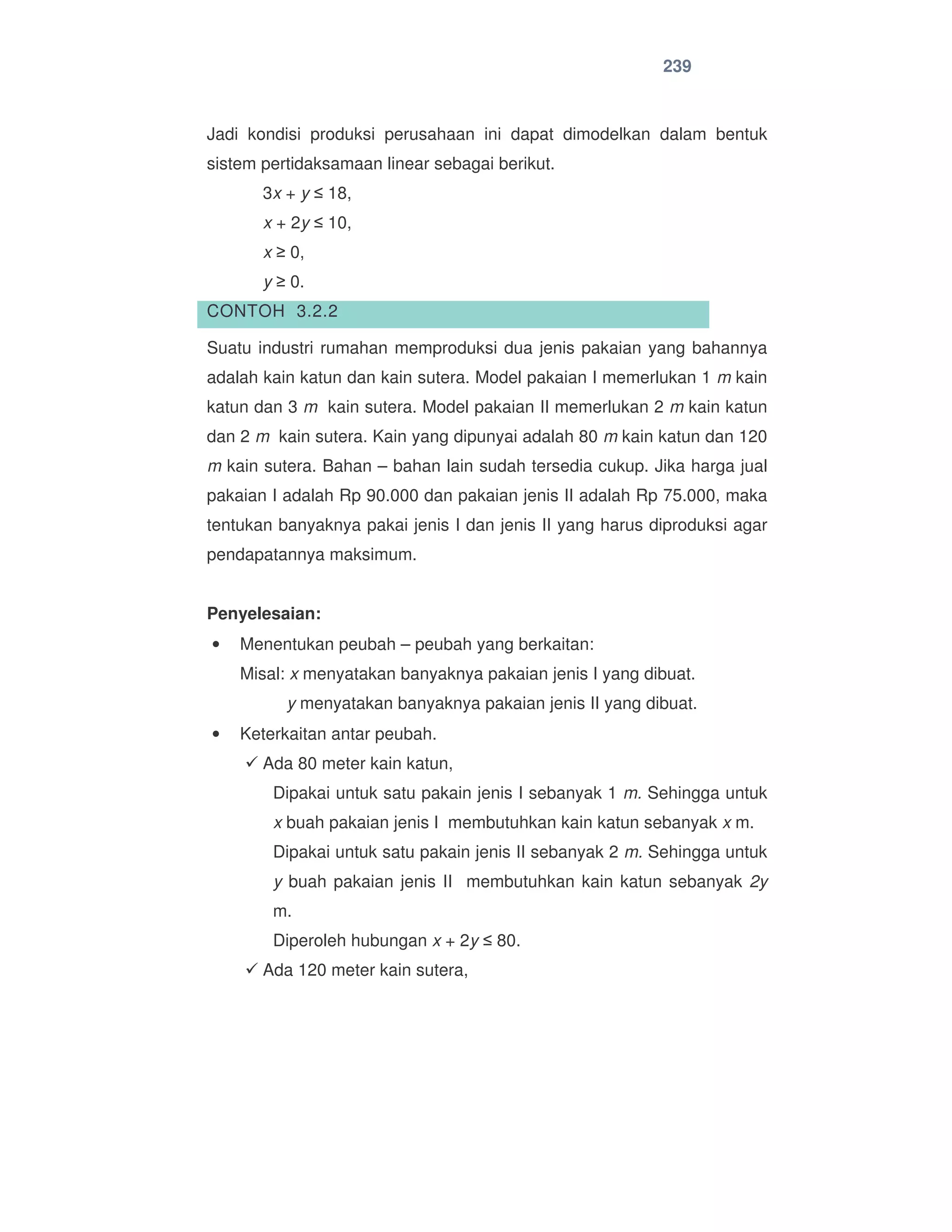 BSE: Matematika Bisnis dan Manajemen (2) | PDF