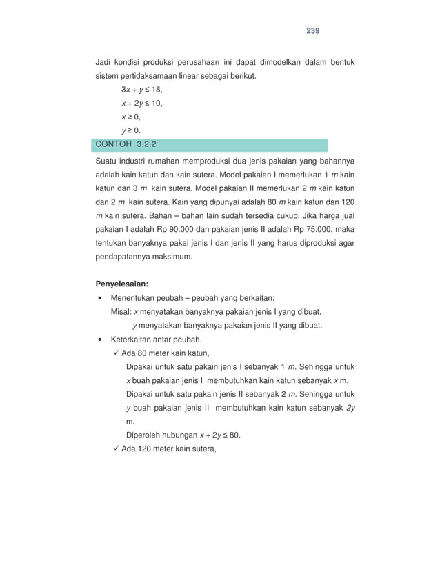 BSE: Matematika Bisnis dan Manajemen (2) | PDF