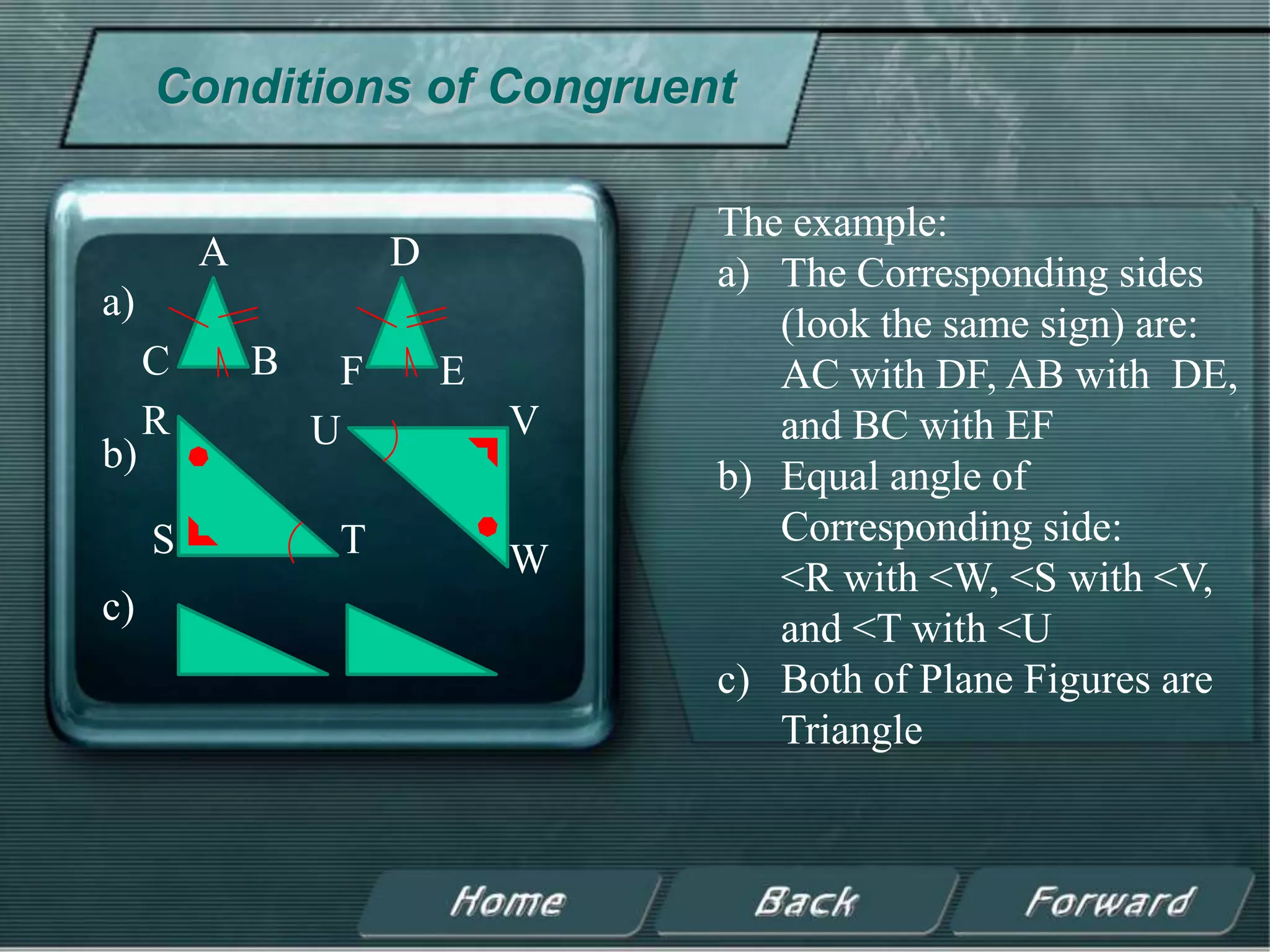 Mathematics - Congruence | PPTX