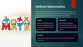 Sebuah engantar: Matematika dan Numerasi.pptx