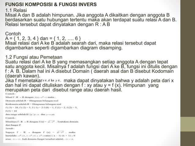 Matematika fungsi | PPTX