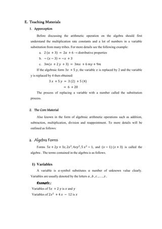 RPP Matematika IGCSE | DOCX