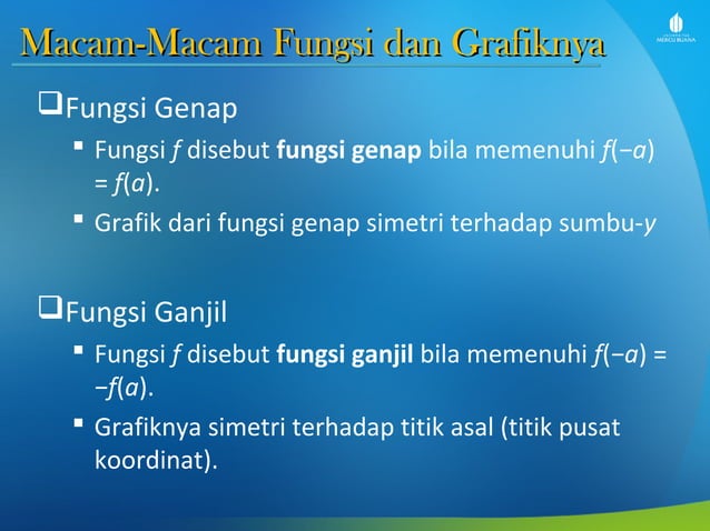Konsep Fungsi | PPT