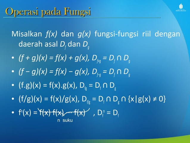 Konsep Fungsi | PPT