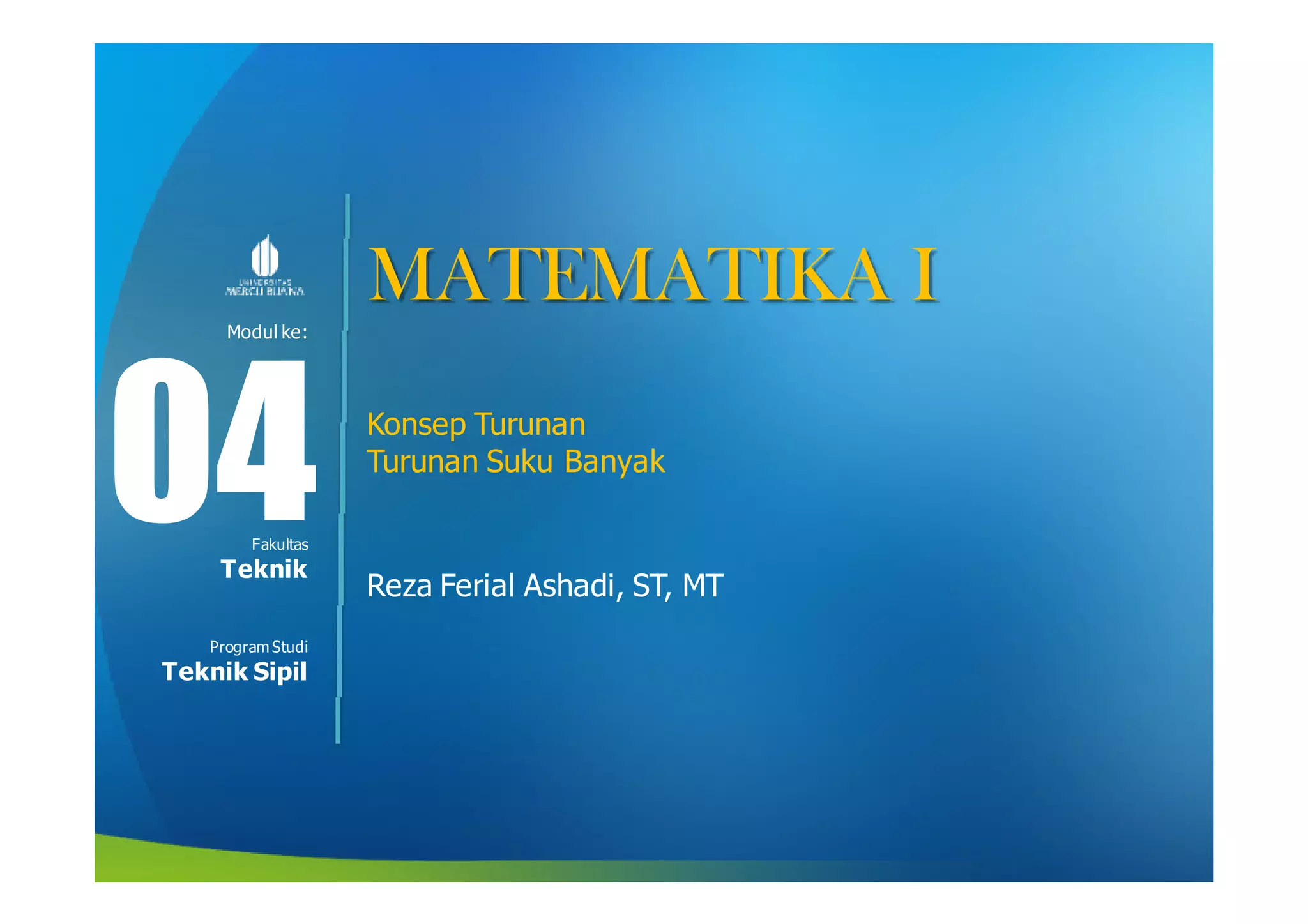 Konsep Turunan | PDF