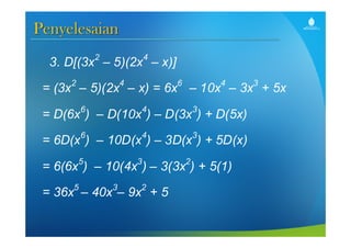 Aturan Rantai Pada Turunan | PDF