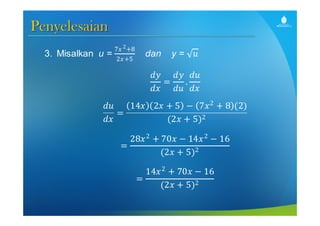 Aturan Rantai Pada Turunan | PDF