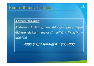 Aturan Rantai Pada Turunan | PDF