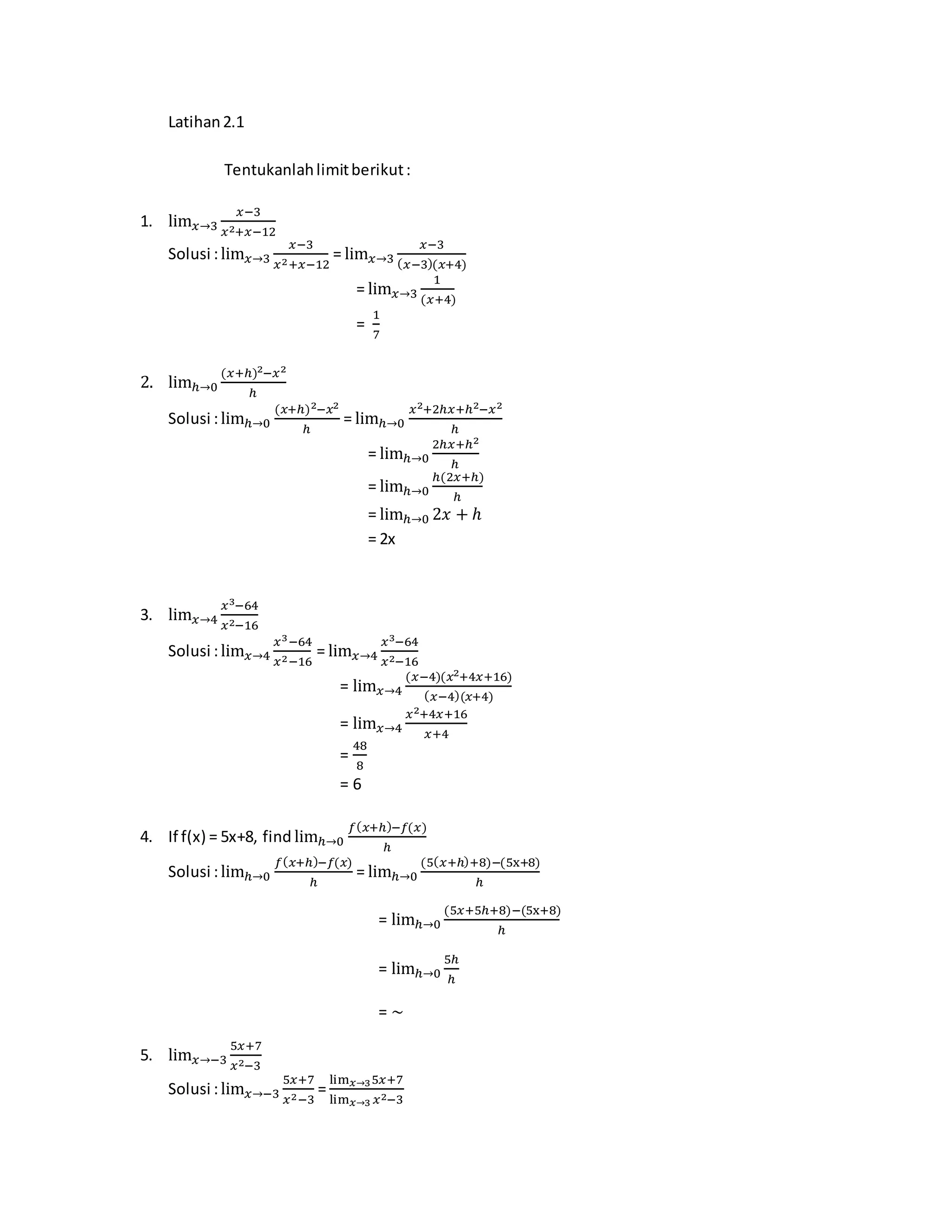Matematika kalkulus | PDF | Physics | Science