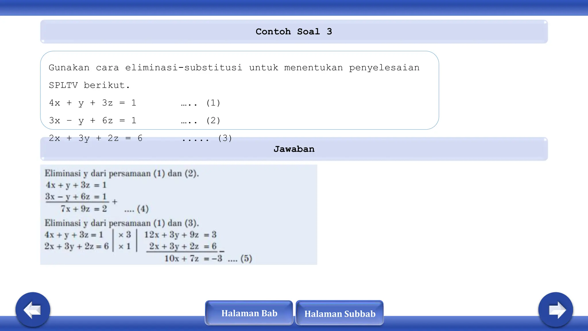 MATEMATIKA KELAS 10 Sistem persamaan linear tiga variabel.pptx