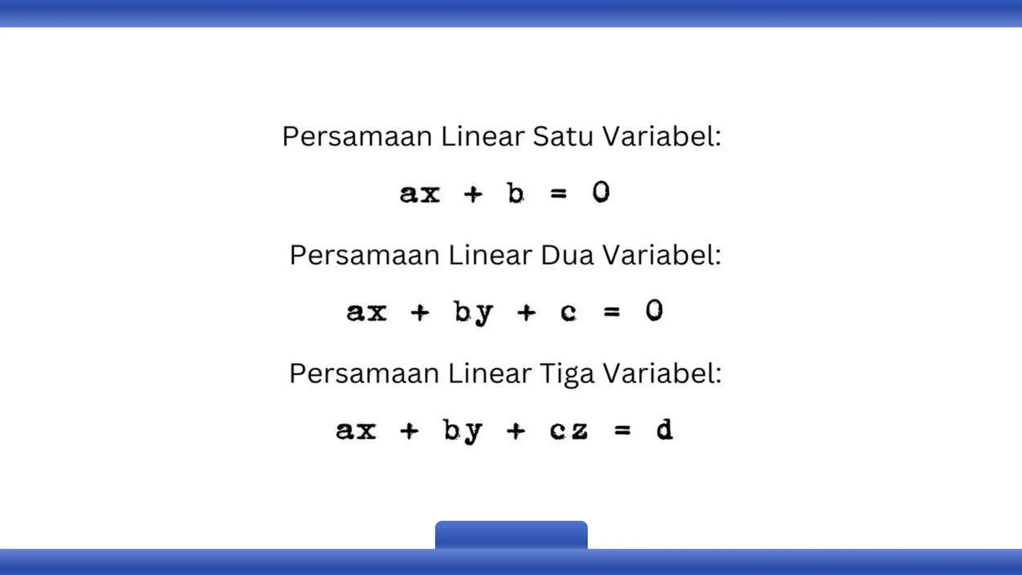 MATEMATIKA KELAS 10 Sistem persamaan linear tiga variabel.pptx