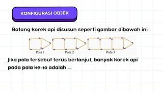 MATEMATIKA KELAS 8 - Materi Pola Bilangan | PDF