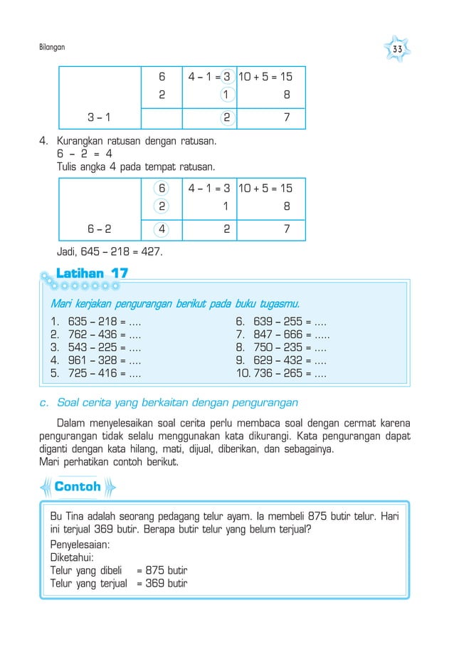 Matematika klas 3 sd | PDF