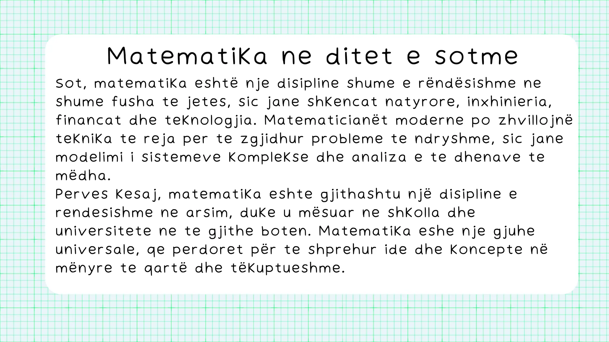 matematika ne shekuj dhe sot.pdf shum e | PDF