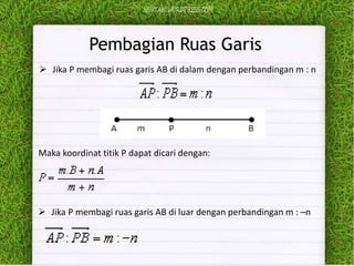 Matematika "Perbandingan Segmen Garis" | PPTX