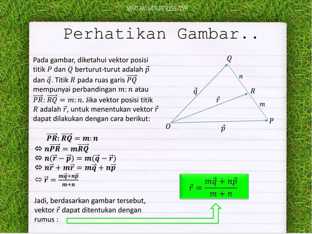 Matematika "Perbandingan Segmen Garis" | PPT