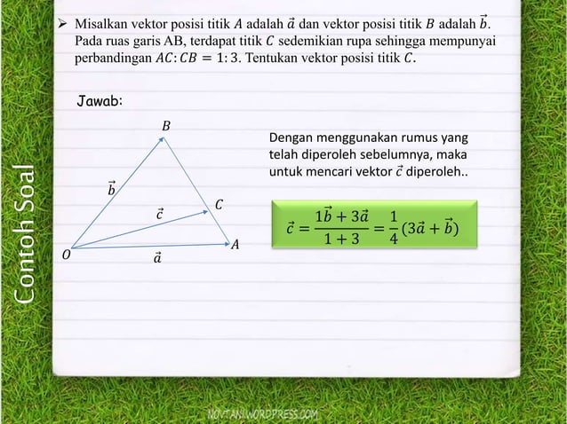 Matematika "Perbandingan Segmen Garis" | PPT