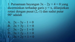 Matematika Peminatan Kelas 11 | PPT