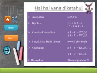 Matematika program linear | PPT