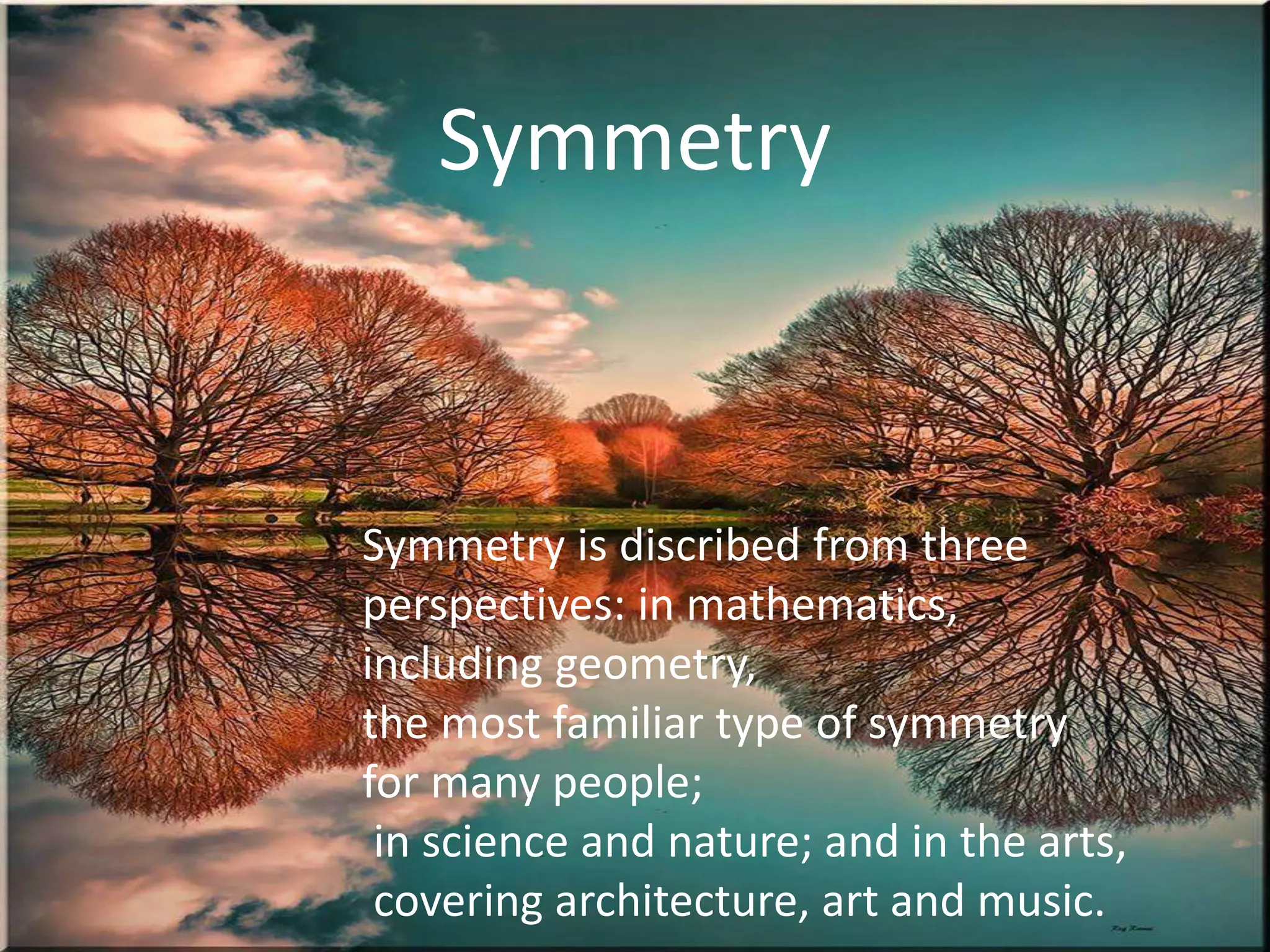 Matematika symetry in nature | PPT