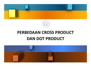 Matematika Teknik 2_Perbedaan Dot Product dengan Cross Product.pdf