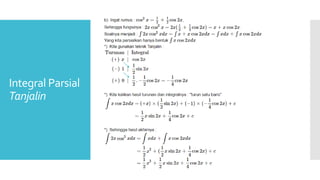 ppt matematika terapan integral parsial | PPT