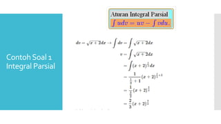 ppt matematika terapan integral parsial | PDF
