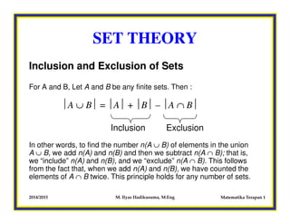 Matematika terapan minggu ke-3 | PPT