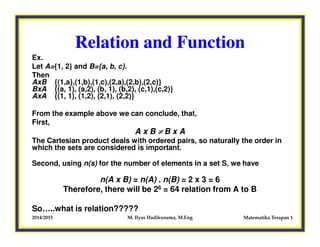 Matematika terapan minggu ke-4 | PPT