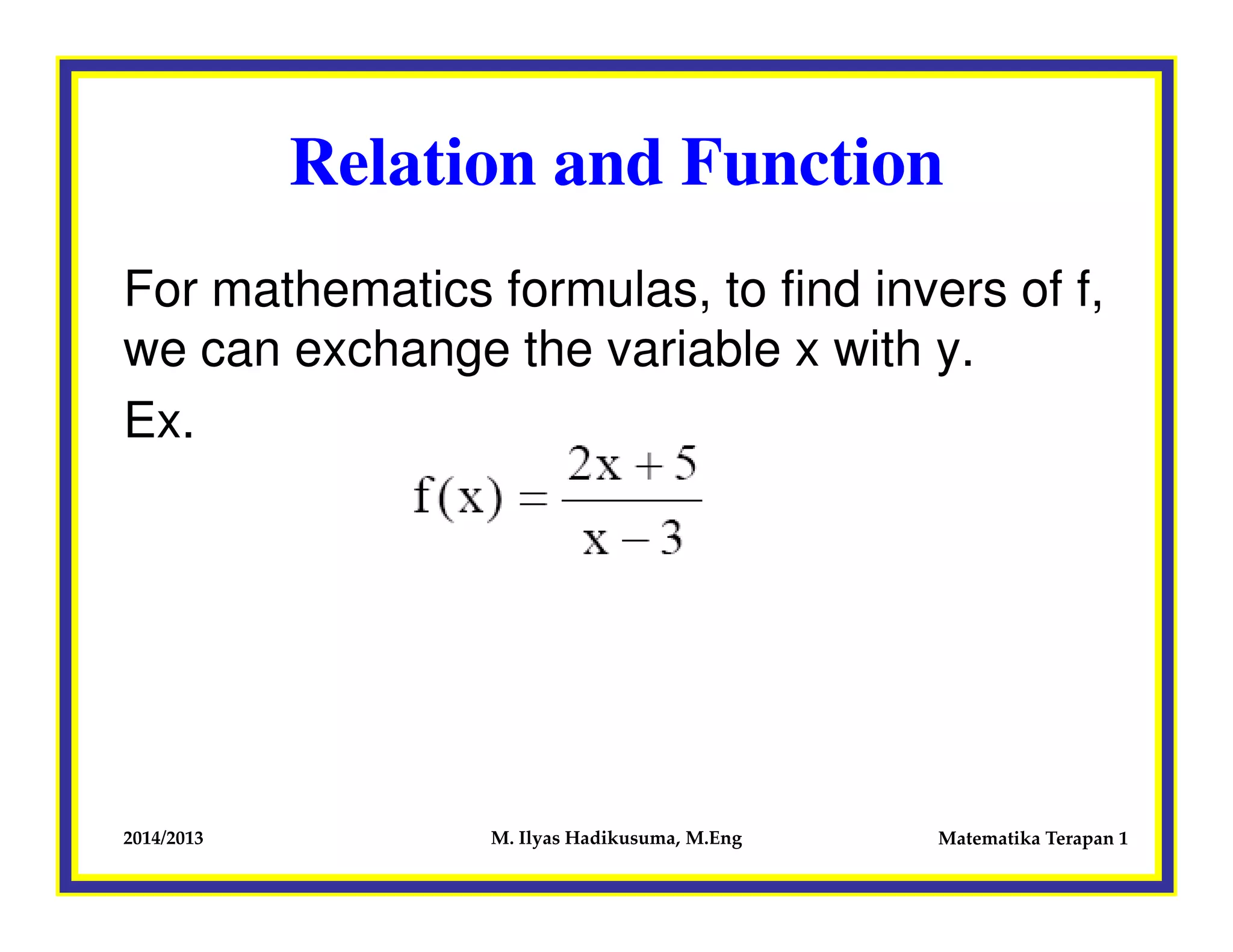 Matematika terapan week 5 [compatibility mode] | PDF