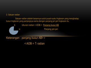 Matematika trigonometri | PPT