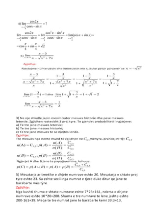 Matematike | DOCX