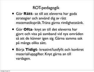 Matematik i vardagen | PDF