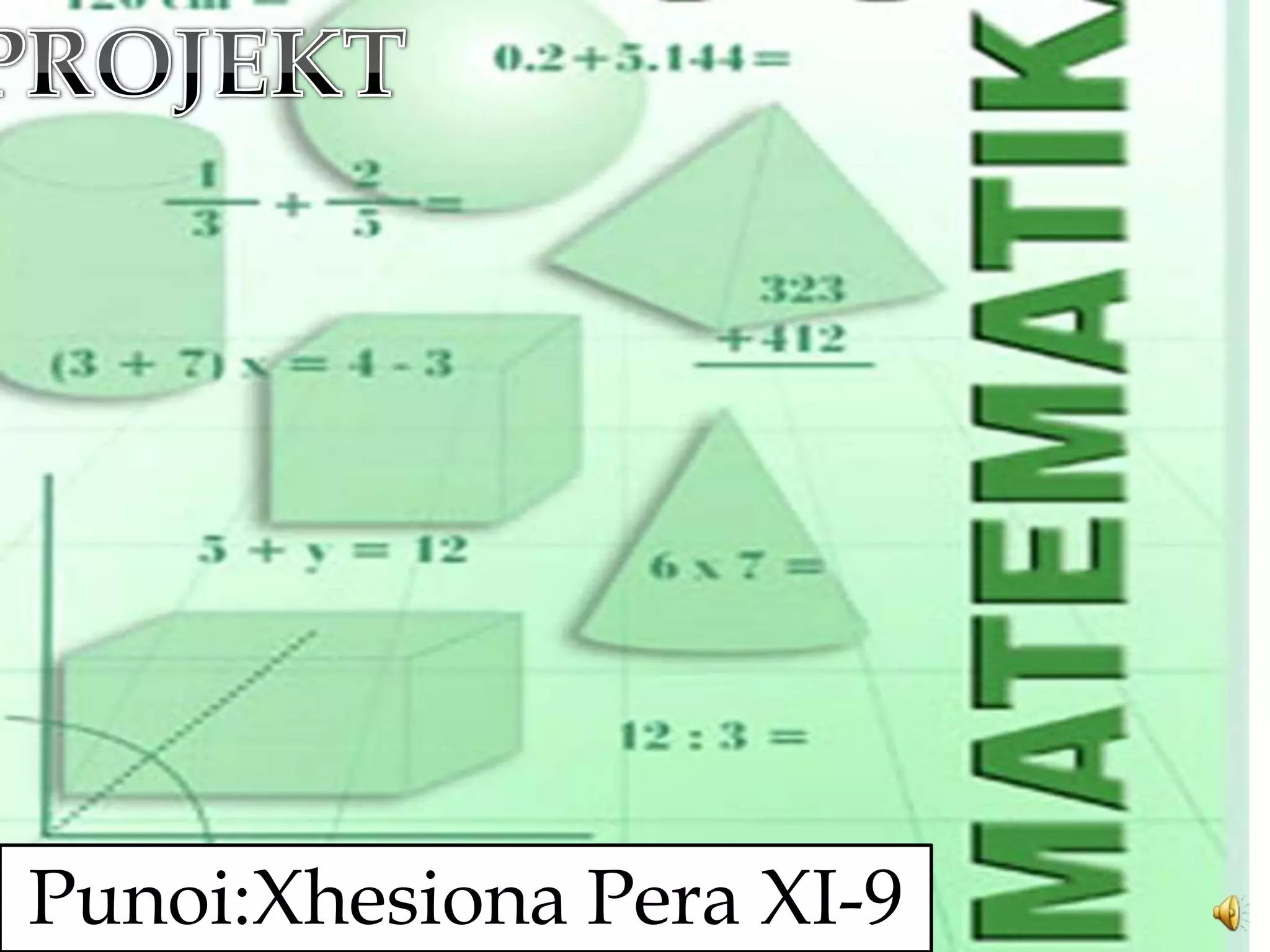 Matematikk | PPTX