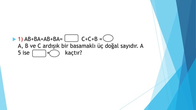 Matemati̇k sorulari | PPT