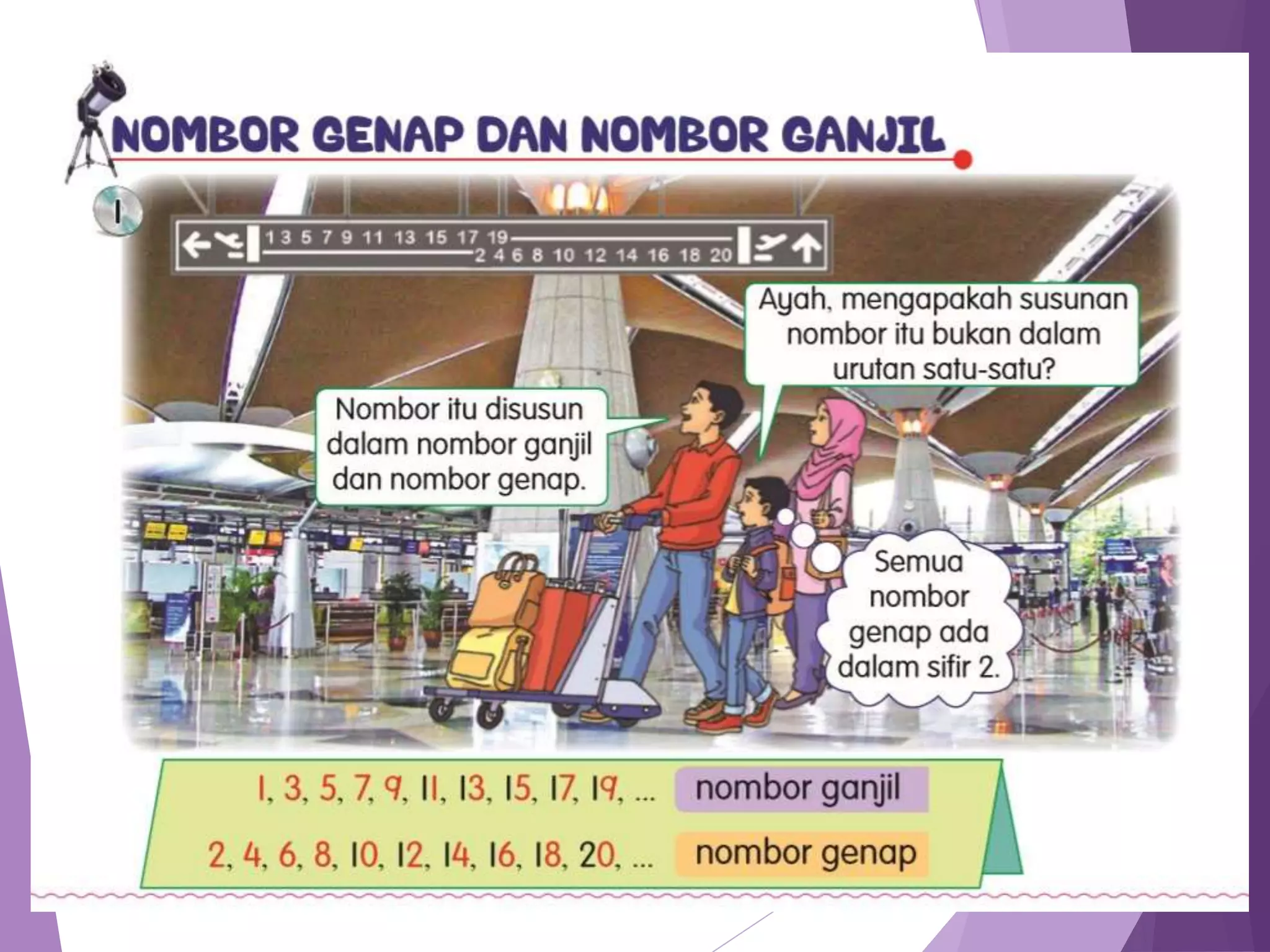 Matematik tahun 4 - nombor genap & nombor ganjil, pola nombor | PPTX